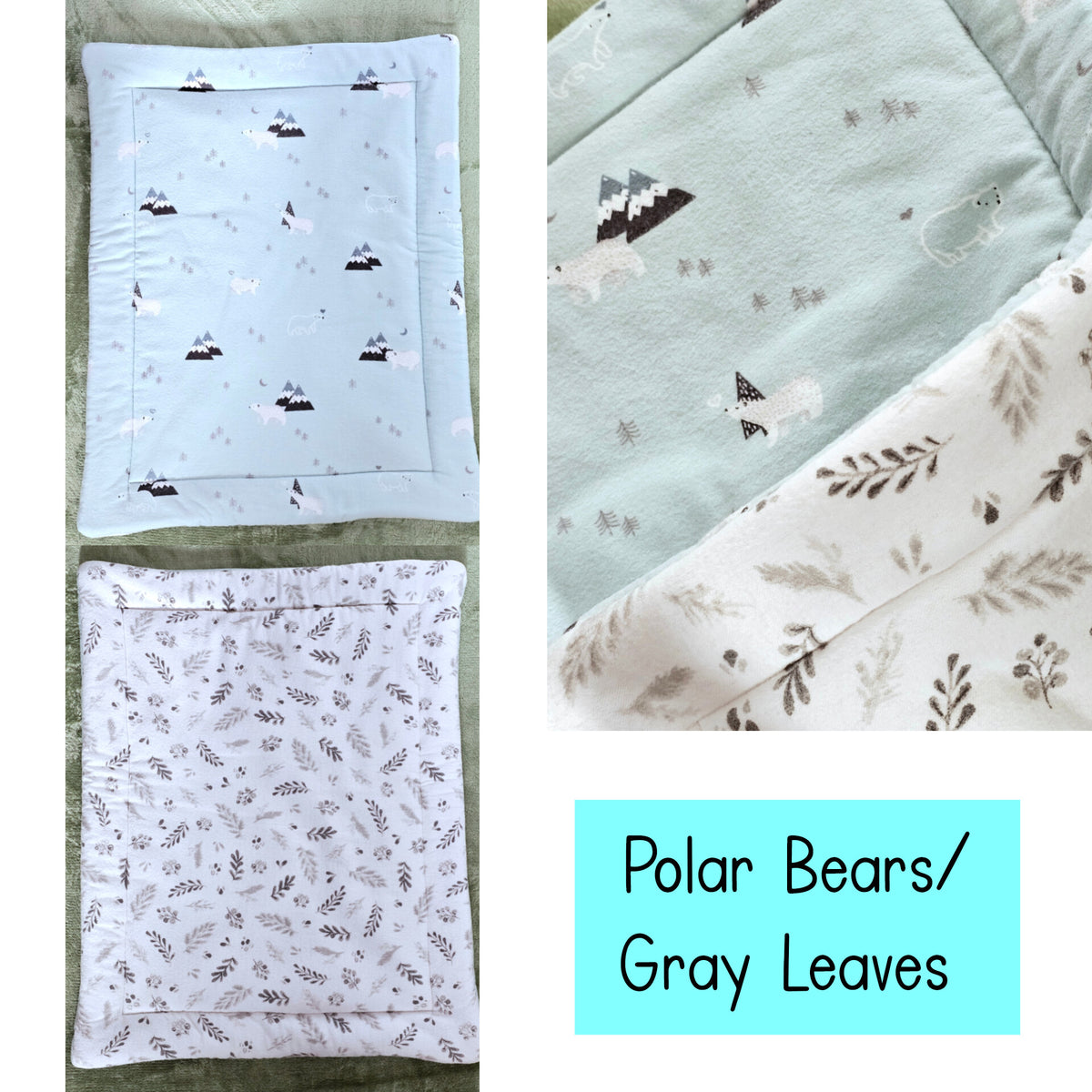 Premade 100% Cotton Medium 16" x 21" Flop Pads - Ready to Ship - Free ...