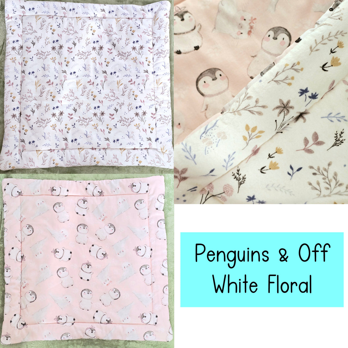 Premade 100% Cotton Large 20" x 20" Flop Pads - Ready to Ship - Free U ...
